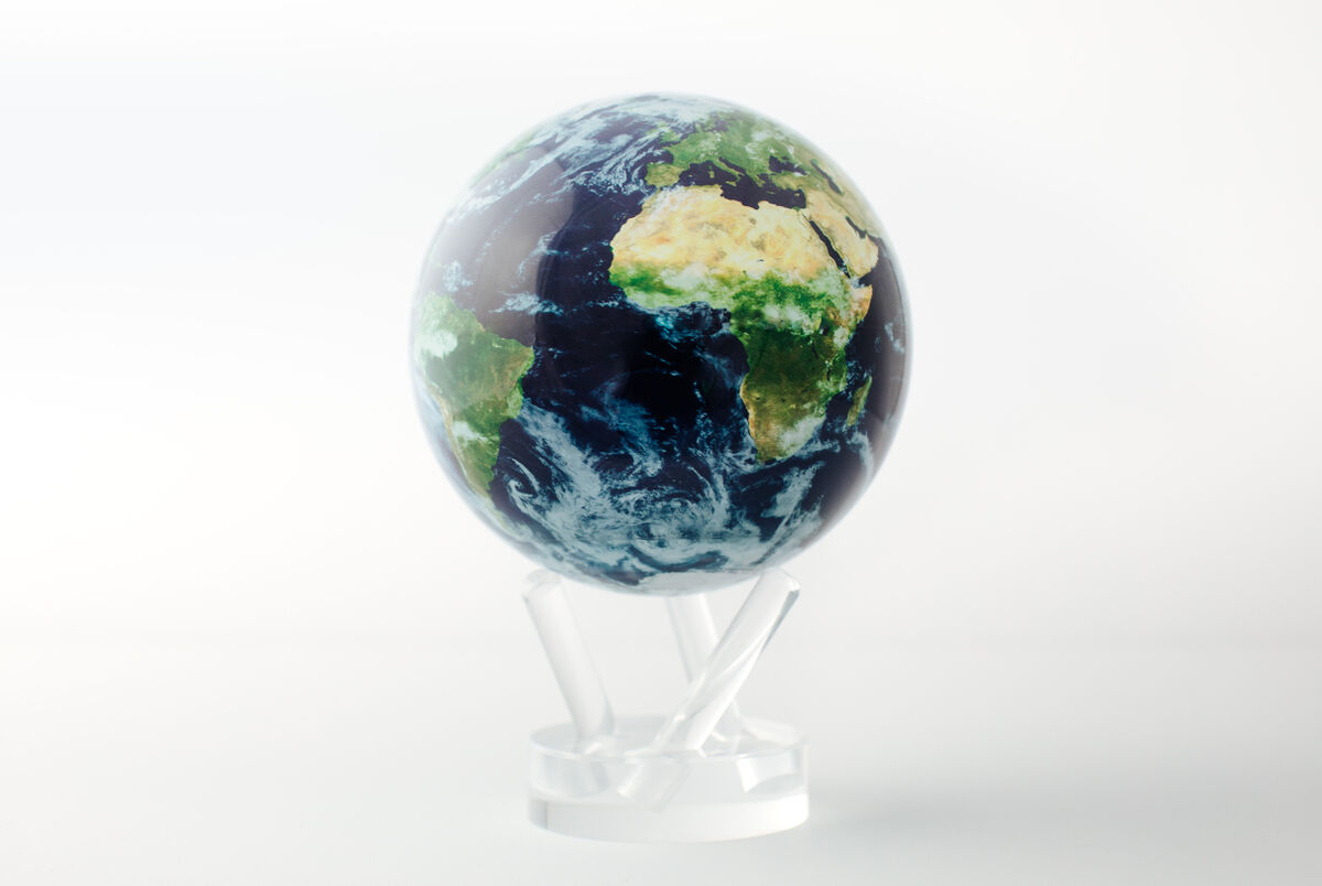 MOVA Earth with Clouds Self Rotating Globe | 68travel
