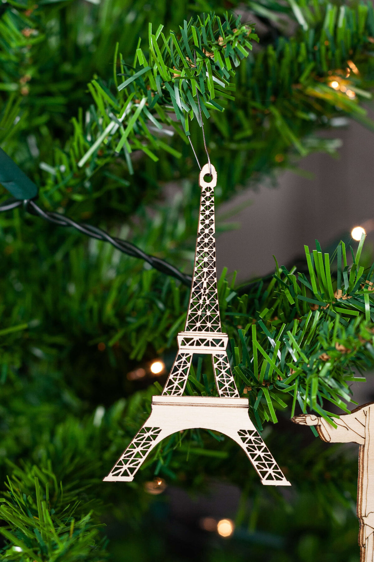 Wooden Landmark Ornaments | 68travel